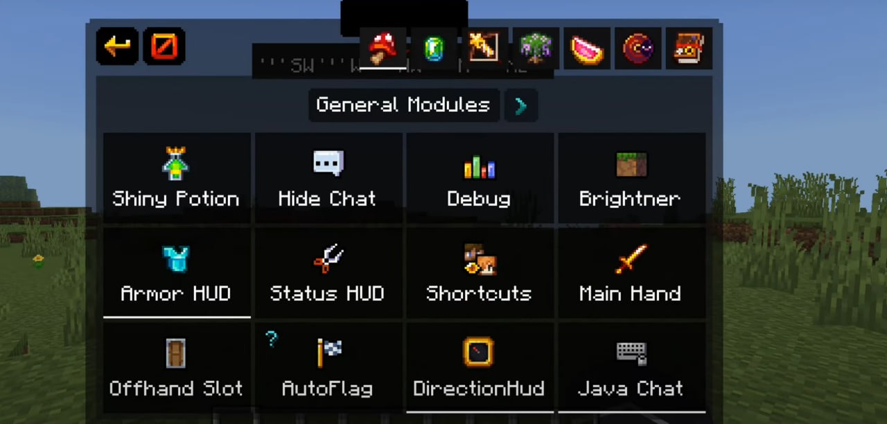 Скачать Мод на UI в Minecraft PE 1.21 (удобный интерфейс)