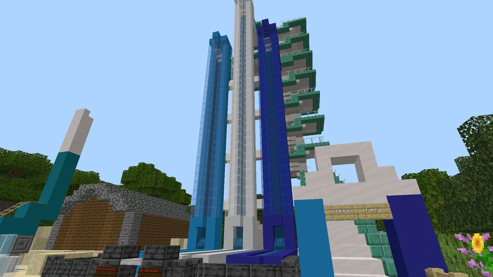 Скачать мод на аквапарк в Minecraft 1.21 на Андроид