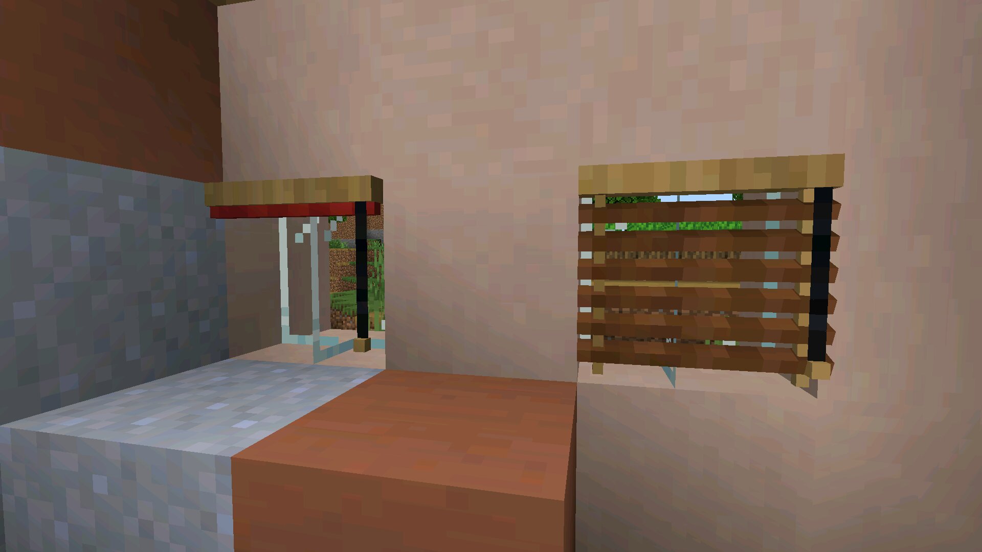 Скачать мод на занавески в Minecraft 1.21 на Андроид