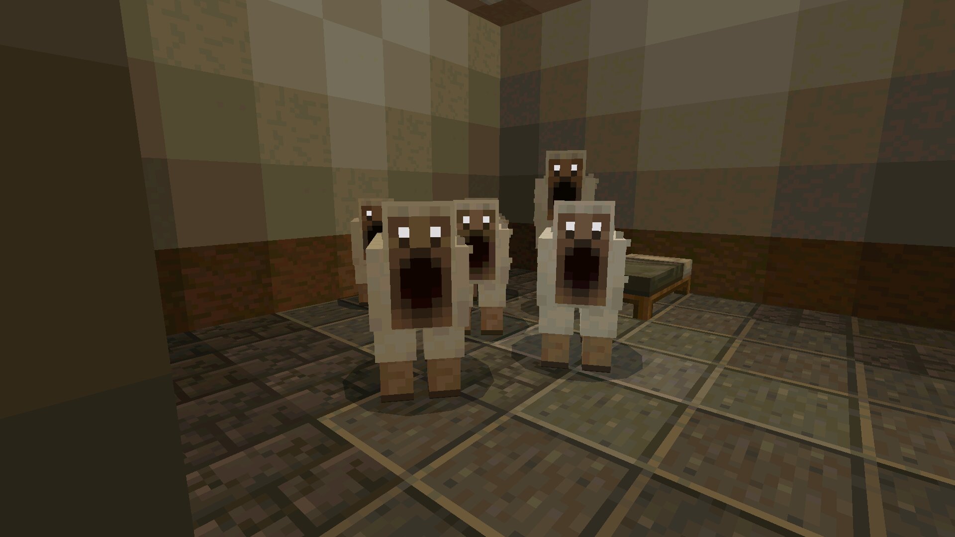 Скачать мод на хоррор мобов в Minecraft 1.21 на Андроид